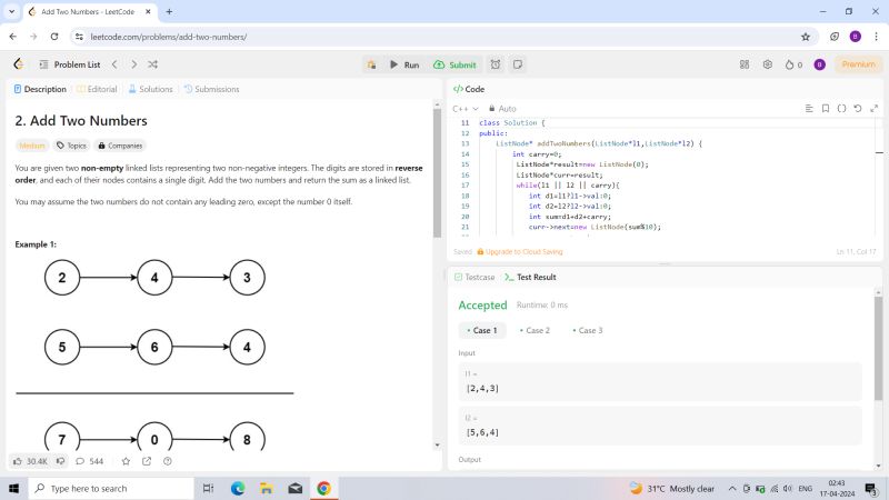 Phaviya S on LinkedIn: #coding #leetcode #programming #development # ... Phaviya S on LinkedIn: #coding #leetcode #programming #development # ...