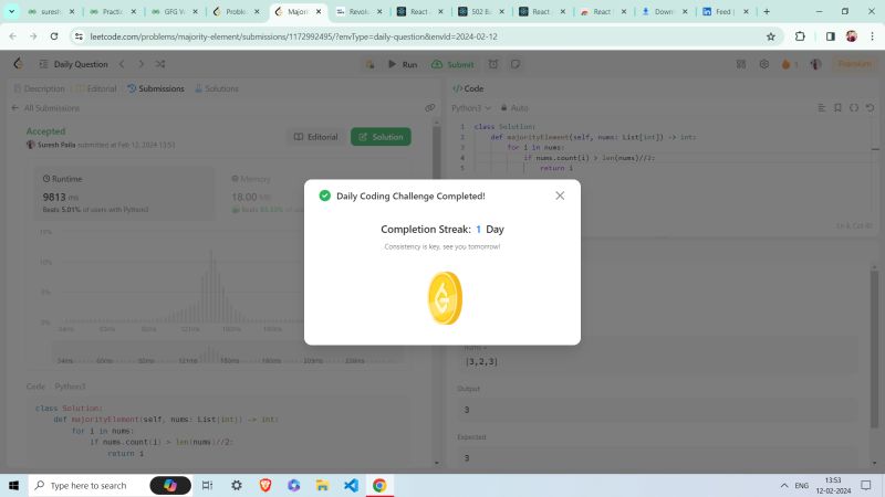 Suresh Paila on LinkedIn: #leetcode #potd #codingchallenge Suresh Paila on LinkedIn: #leetcode #potd #codingchallenge
