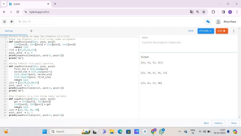 Divya Kasa on LinkedIn: #pythonchallenge #pythonprogramming # ... Divya Kasa on LinkedIn: #pythonchallenge #pythonprogramming # ...