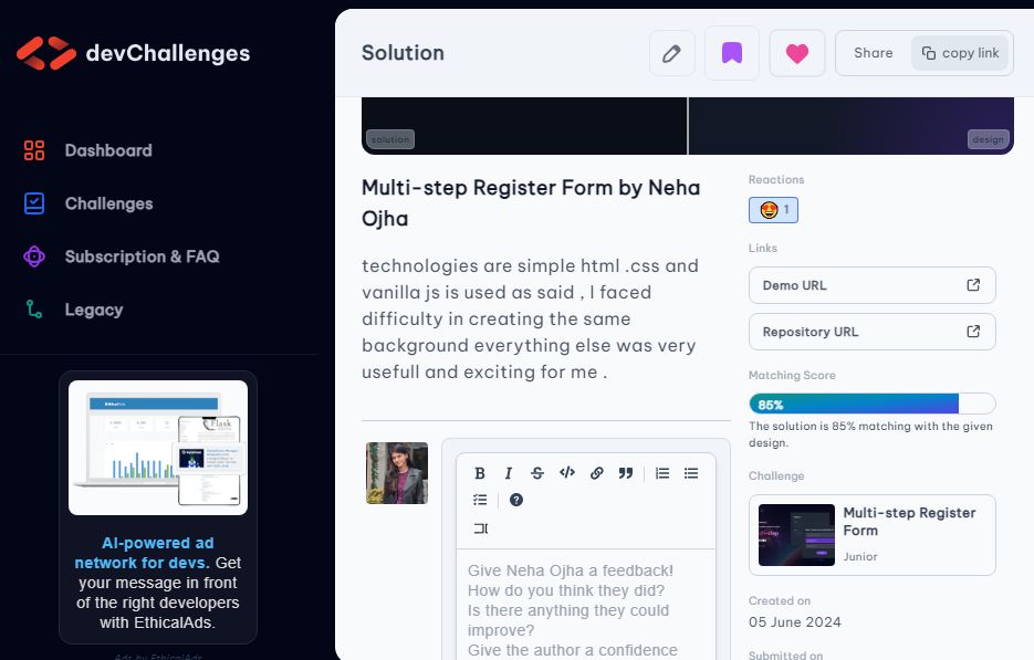 Neha Ojha on LinkedIn: #javascript #codingchallenge #webdevelopment # ... Neha Ojha on LinkedIn: #javascript #codingchallenge #webdevelopment # ...