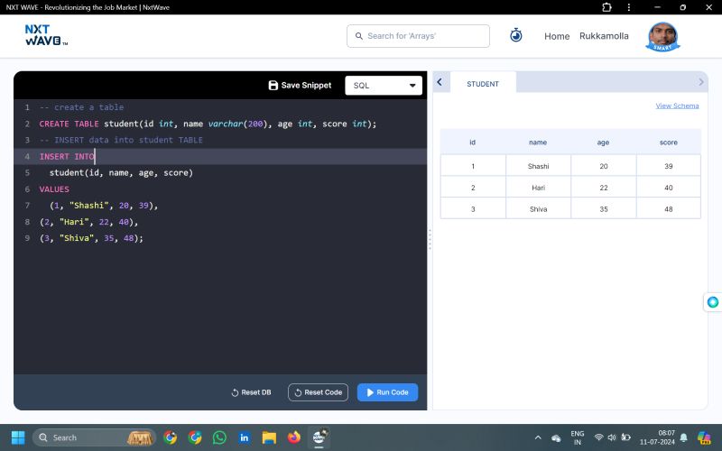 Rukkamolla Shashidhar Reddy on LinkedIn: #sqljourney #sql #sql # ... Rukkamolla Shashidhar Reddy on LinkedIn: #sqljourney #sql #sql # ...