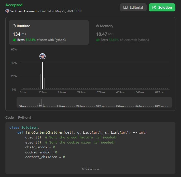 Solved another LeetCode problem with Python3 | Scott vanLeeuwen posted ... Solved another LeetCode problem with Python3 | Scott vanLeeuwen posted ...