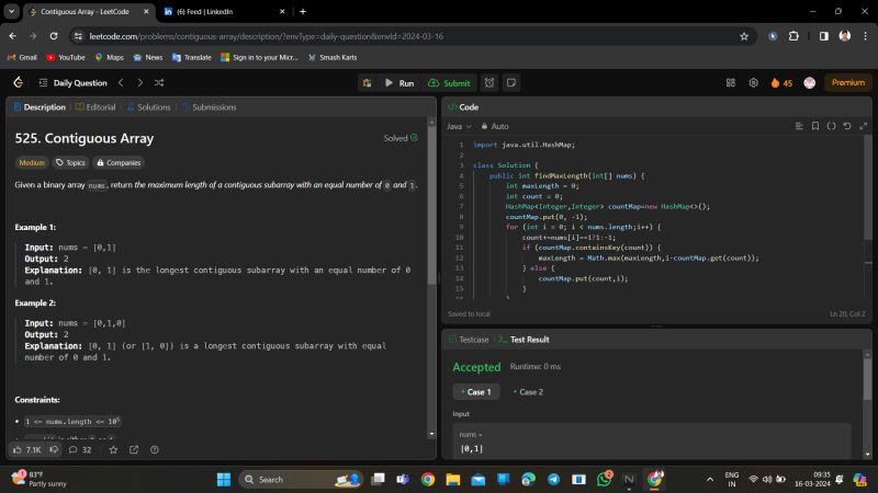 Deepan Raj Govindan on LinkedIn: #day100 #gdsciter #java #leetcode # ... Deepan Raj Govindan on LinkedIn: #day100 #gdsciter #java #leetcode # ...