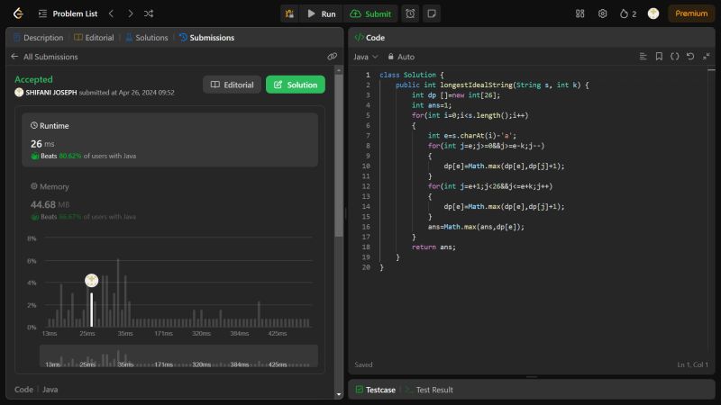 Shifani Joseph on LinkedIn: #leetcode #coding #problemsolving # ... Shifani Joseph on LinkedIn: #leetcode #coding #problemsolving # ...