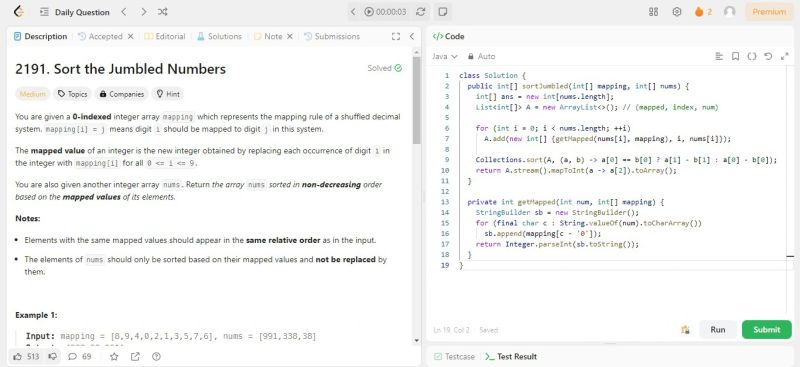 Anshu Kumar on LinkedIn: 🚀12 🔗 LeetCode Challenge: Sort the Jumbled ... Anshu Kumar on LinkedIn: 🚀12 🔗 LeetCode Challenge: Sort the Jumbled ...