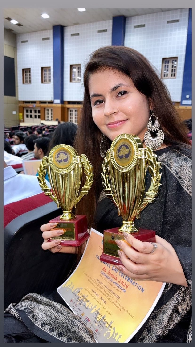 Aayushi Kakkar on LinkedIn: #srmuniversity #computingtechnologies # ... Aayushi Kakkar on LinkedIn: #srmuniversity #computingtechnologies # ...
