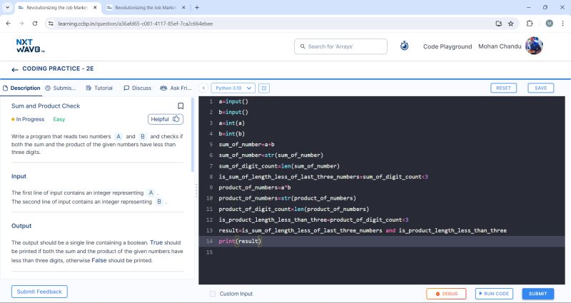 Mohan Chandu Saladi on LinkedIn: #day18 #logicaloperators #python #and ... Mohan Chandu Saladi on LinkedIn: #day18 #logicaloperators #python #and ...