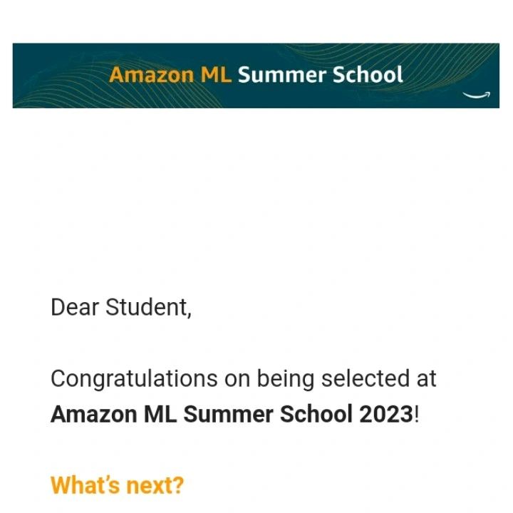 Nitya Ramireddy on LinkedIn: #machinelearning #amazonmlsummerschool # ... Nitya Ramireddy on LinkedIn: #machinelearning #amazonmlsummerschool # ...