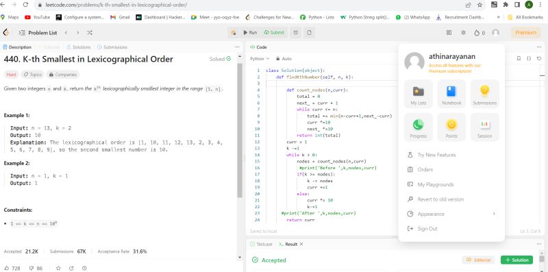 Athi narayanan on LinkedIn: #leetcode #hard_level #python Athi narayanan on LinkedIn: #leetcode #hard_level #python