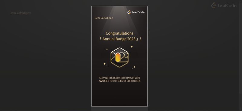 Dipen Kalsi on LinkedIn: #leetcode #coding #algorithms #achievement # ... Dipen Kalsi on LinkedIn: #leetcode #coding #algorithms #achievement # ...
