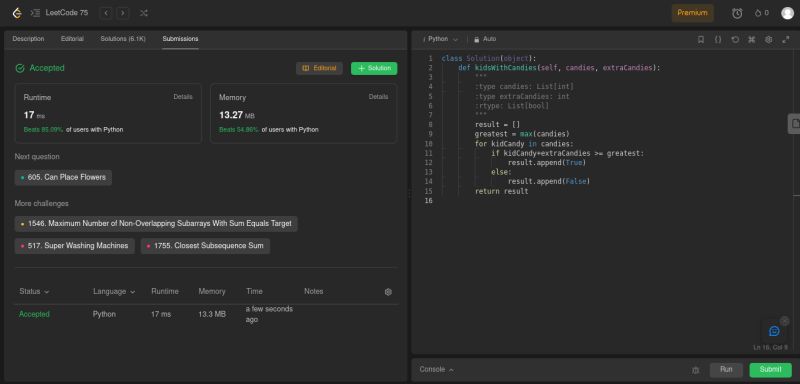 Mahad Ahmed on LinkedIn: #leetcode75 #leetcode #codingchallenge #python ... Mahad Ahmed on LinkedIn: #leetcode75 #leetcode #codingchallenge #python ...