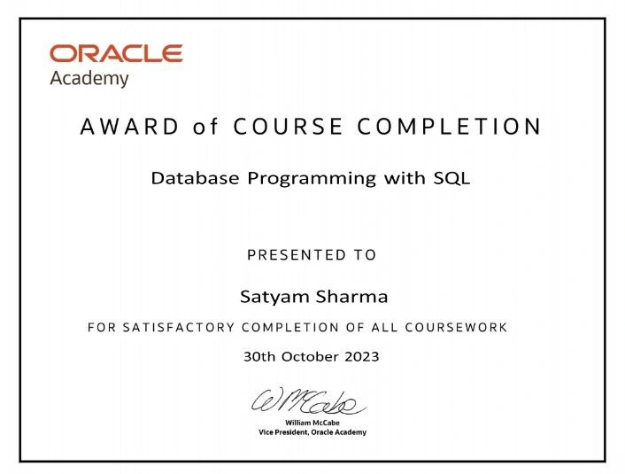 Satyam Sharma on LinkedIn: #sql #databaseprogramming #datamanagement Satyam Sharma on LinkedIn: #sql #databaseprogramming #datamanagement