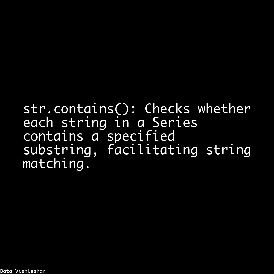 Data Vishleshan on LinkedIn: #pandas #python #dataanalytics #str Data Vishleshan on LinkedIn: #pandas #python #dataanalytics #str