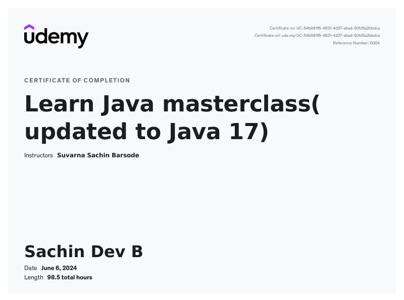 Sachin Dev B on LinkedIn: #java #engineering #programming Sachin Dev B on LinkedIn: #java #engineering #programming