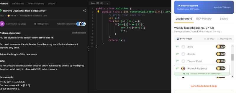 RISHABH KUMAR on LinkedIn: #leetcode #coding #programming #algorithms # ... RISHABH KUMAR on LinkedIn: #leetcode #coding #programming #algorithms # ...