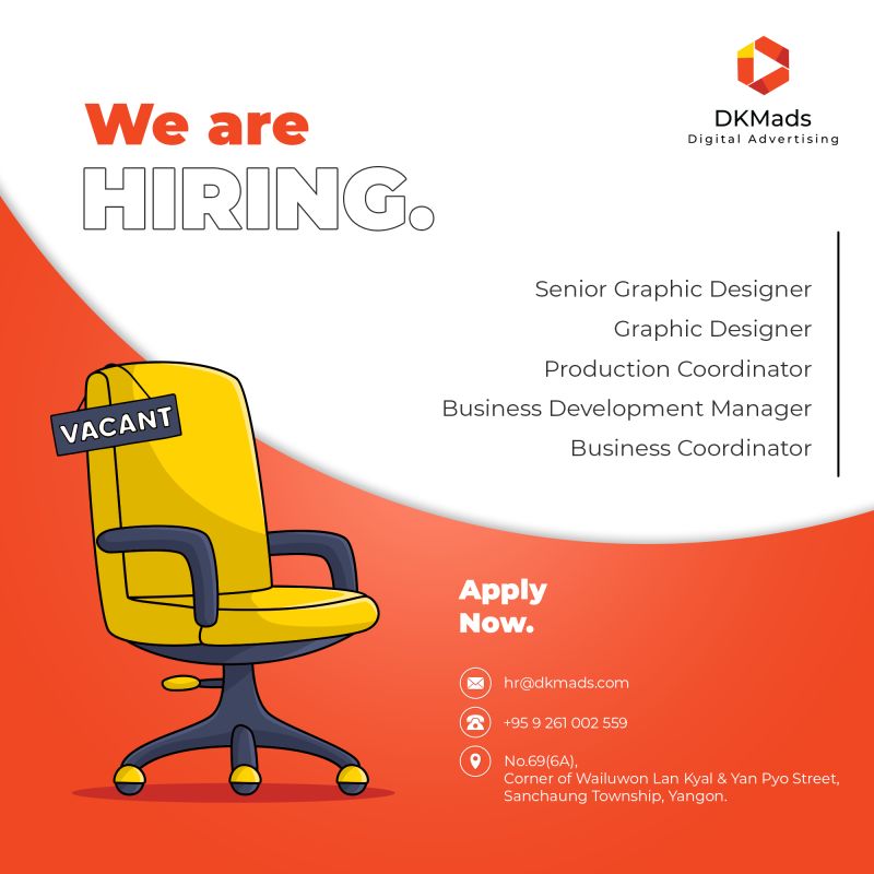 Kyaw Htike Aung on LinkedIn: Job Title: Senior Graphic Designer Job ... Kyaw Htike Aung on LinkedIn: Job Title: Senior Graphic Designer Job ...
