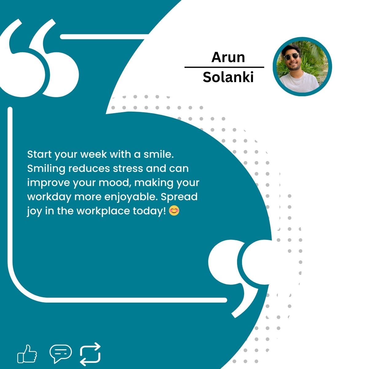 Arun Solanki on LinkedIn: #mondaymotivation #positivevibes #corporatelife Arun Solanki on LinkedIn: #mondaymotivation #positivevibes #corporatelife