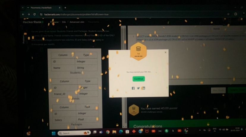Manohar Sripati on LinkedIn: #sql #hackerrank #programming #engineering ... Manohar Sripati on LinkedIn: #sql #hackerrank #programming #engineering ...