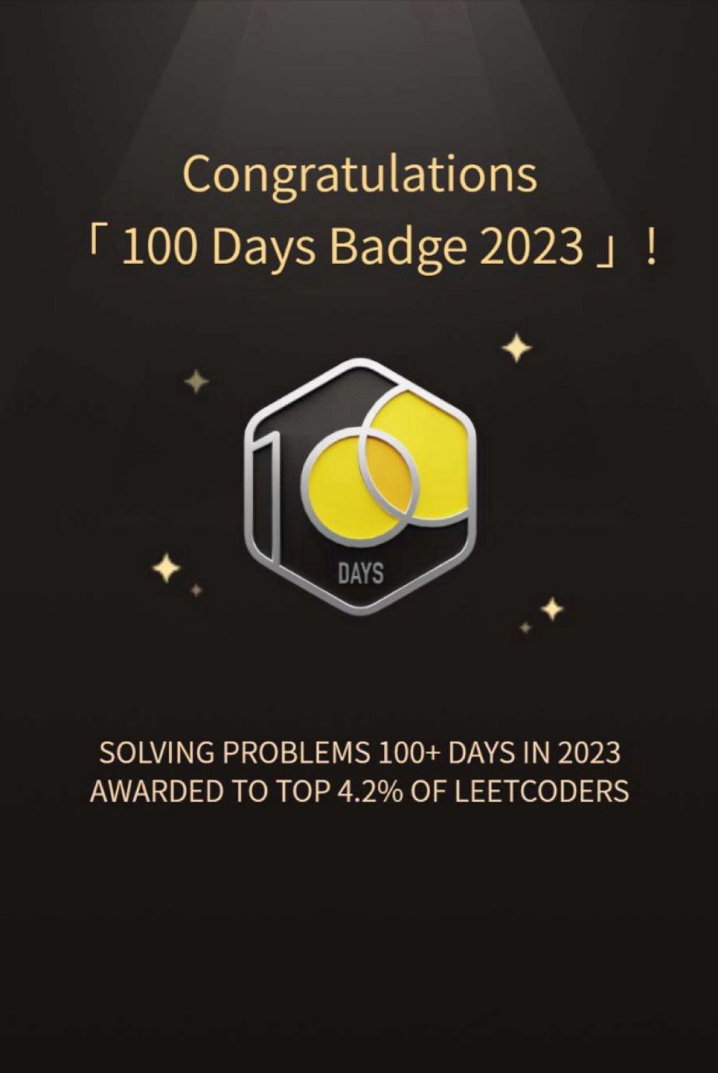 Completed 100-day LeetCode challenge! | Aniket Bansal posted on the ... Completed 100-day LeetCode challenge! | Aniket Bansal posted on the ...