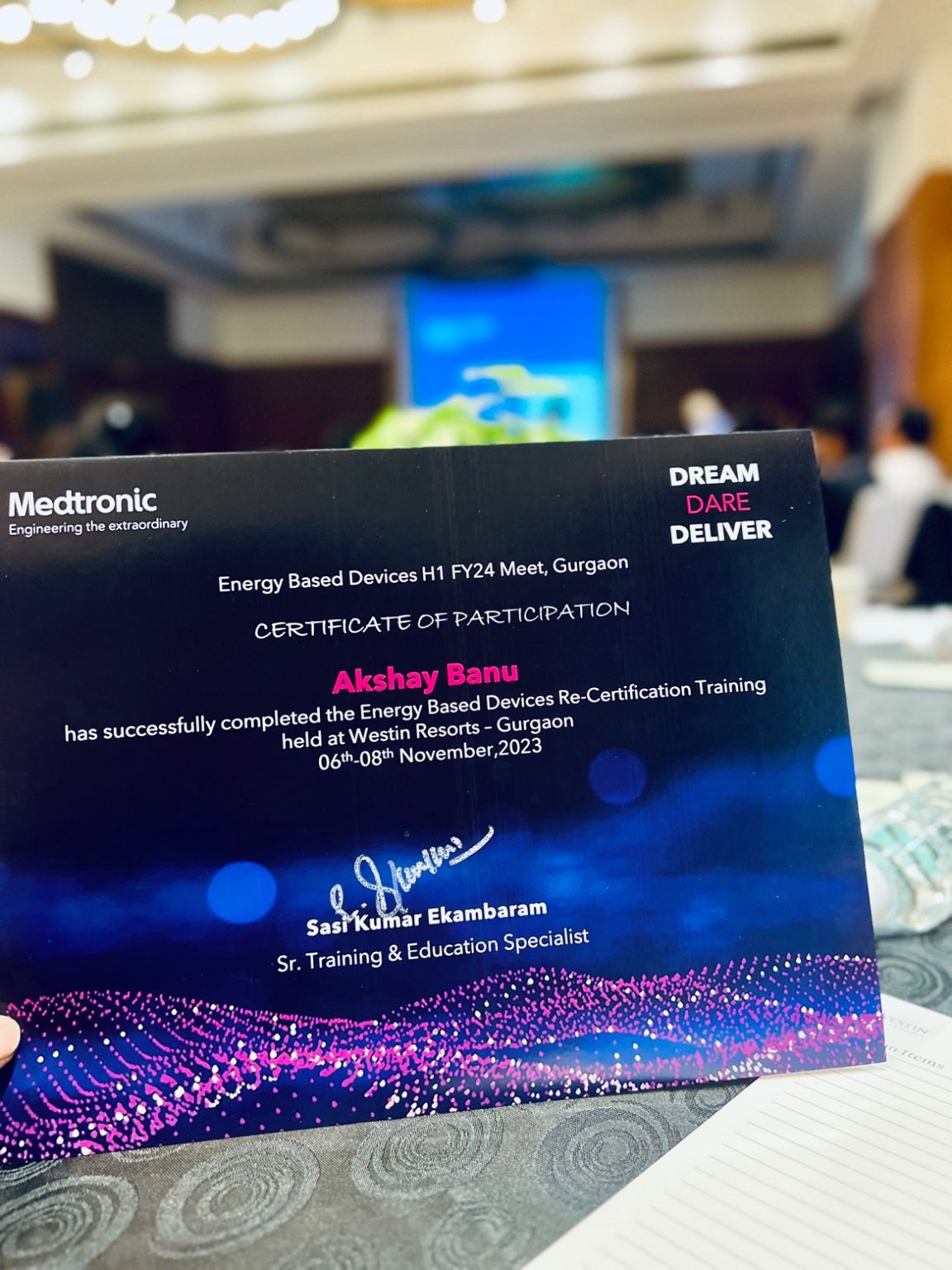 Akshay Banu on LinkedIn: Energetically completed the EBD Re ... Akshay Banu on LinkedIn: Energetically completed the EBD Re ...