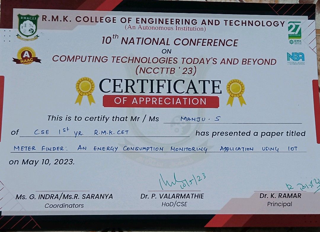 MANJU S Suresh Kumar on LinkedIn: #share #iot #energy # ... MANJU S Suresh Kumar on LinkedIn: #share #iot #energy # ...