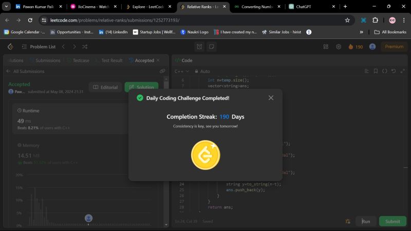 Pawan Kumar Paik on LinkedIn: #leetcode #codingjourney # ... Pawan Kumar Paik on LinkedIn: #leetcode #codingjourney # ...