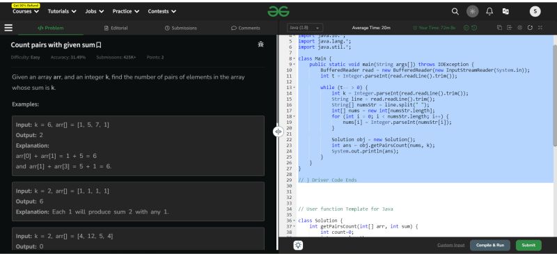 Khazi Shaziya Banu on LinkedIn: #javapractice #day4 #java #geeksforgeeks Khazi Shaziya Banu on LinkedIn: #javapractice #day4 #java #geeksforgeeks