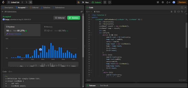 Sanjay J on LinkedIn: #100daysofcode #codingjourney #leetcode Sanjay J on LinkedIn: #100daysofcode #codingjourney #leetcode