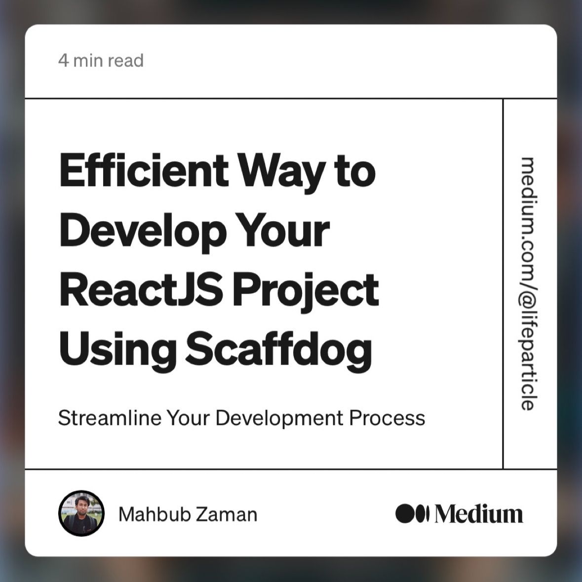Mahbub Z. on LinkedIn: #scaffolding #reactjs #developerexperience Mahbub Z. on LinkedIn: #scaffolding #reactjs #developerexperience