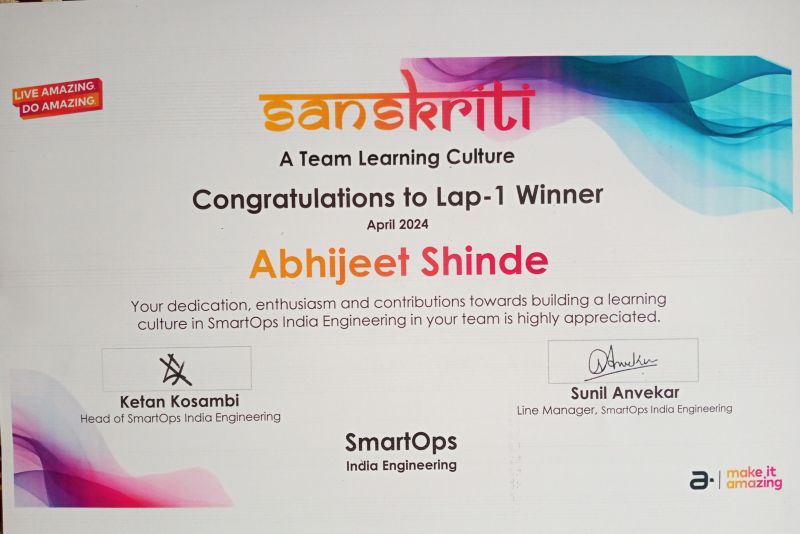 Abhijeet Shinde on LinkedIn: #sanskruti #sanskruti #amdocs #sanskruti # ... Abhijeet Shinde on LinkedIn: #sanskruti #sanskruti #amdocs #sanskruti # ...