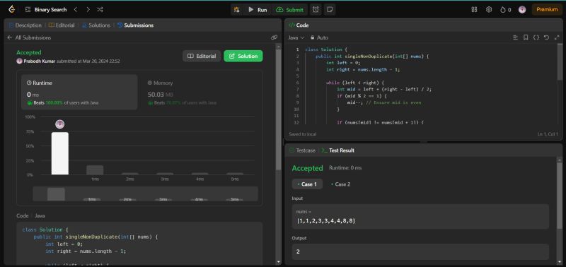 Day-71 of #100daysofcode Problem solved-1 #leetcode #dsa #java ... Day-71 of #100daysofcode Problem solved-1 #leetcode #dsa #java ...