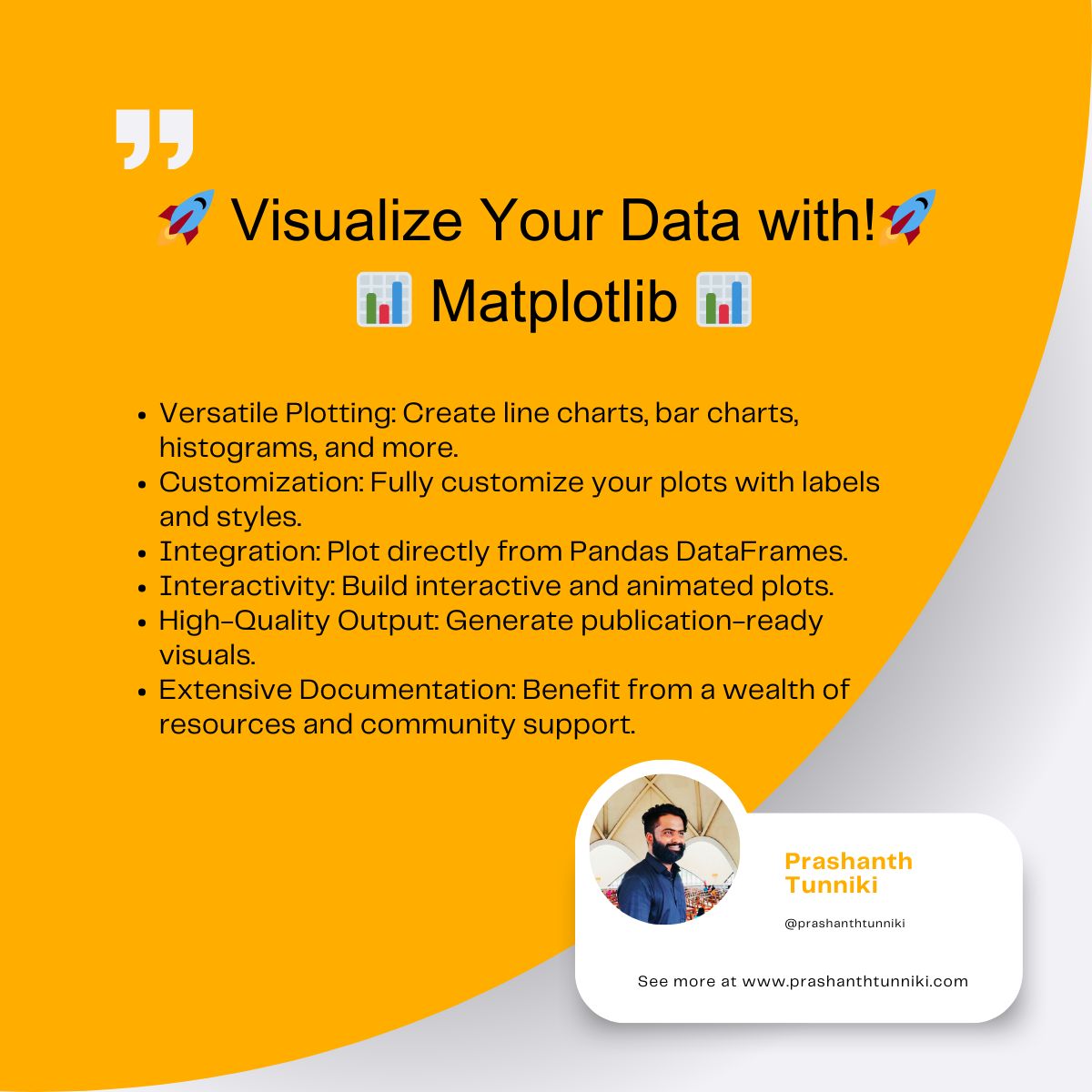 Prashanth Tunniki on LinkedIn: #matplotlib #python #datavisualization # ... Prashanth Tunniki on LinkedIn: #matplotlib #python #datavisualization # ...