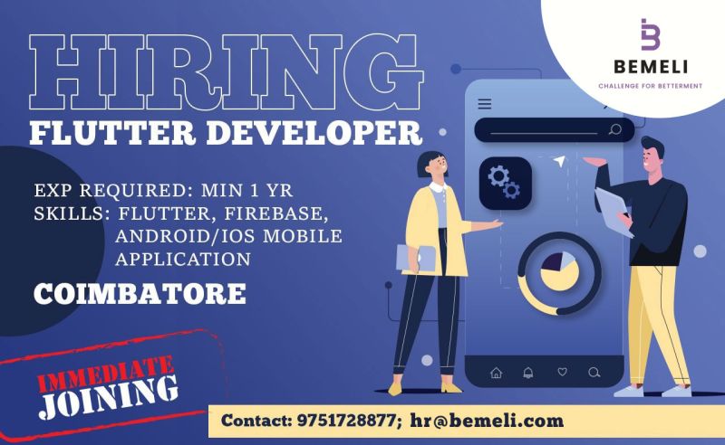 Dhanabal Palanisamy on LinkedIn: #flutter #flutterdeveloper # ... Dhanabal Palanisamy on LinkedIn: #flutter #flutterdeveloper # ...