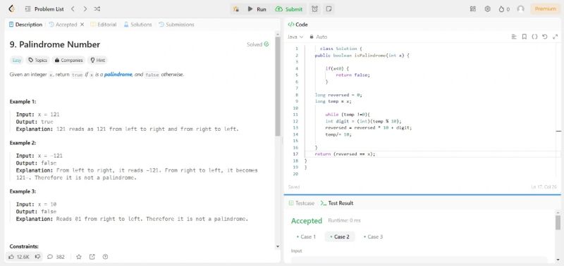 Ayush kumar on LinkedIn: #100daysofcode #coding #java #palindrome # ... Ayush kumar on LinkedIn: #100daysofcode #coding #java #palindrome # ...
