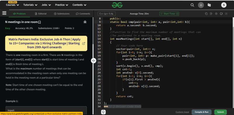 Shreya Rawat on LinkedIn: #100dayschallenge #leetcode #gfg ... Shreya Rawat on LinkedIn: #100dayschallenge #leetcode #gfg ...