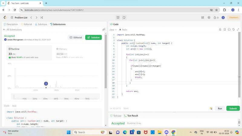 Janani Murugesan on LinkedIn: #leetcode75blind #codingjourney # ... Janani Murugesan on LinkedIn: #leetcode75blind #codingjourney # ...