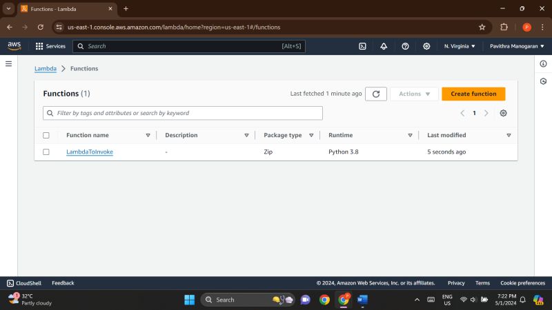 Pavithra Manogaran on LinkedIn: #serverless #aws #lambda #cloudcomputing Pavithra Manogaran on LinkedIn: #serverless #aws #lambda #cloudcomputing