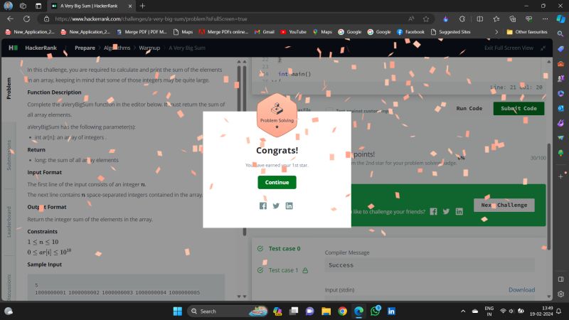 Kunal Anand on LinkedIn: #algorithm #problemsolving #hackerrank # ... Kunal Anand on LinkedIn: #algorithm #problemsolving #hackerrank # ...