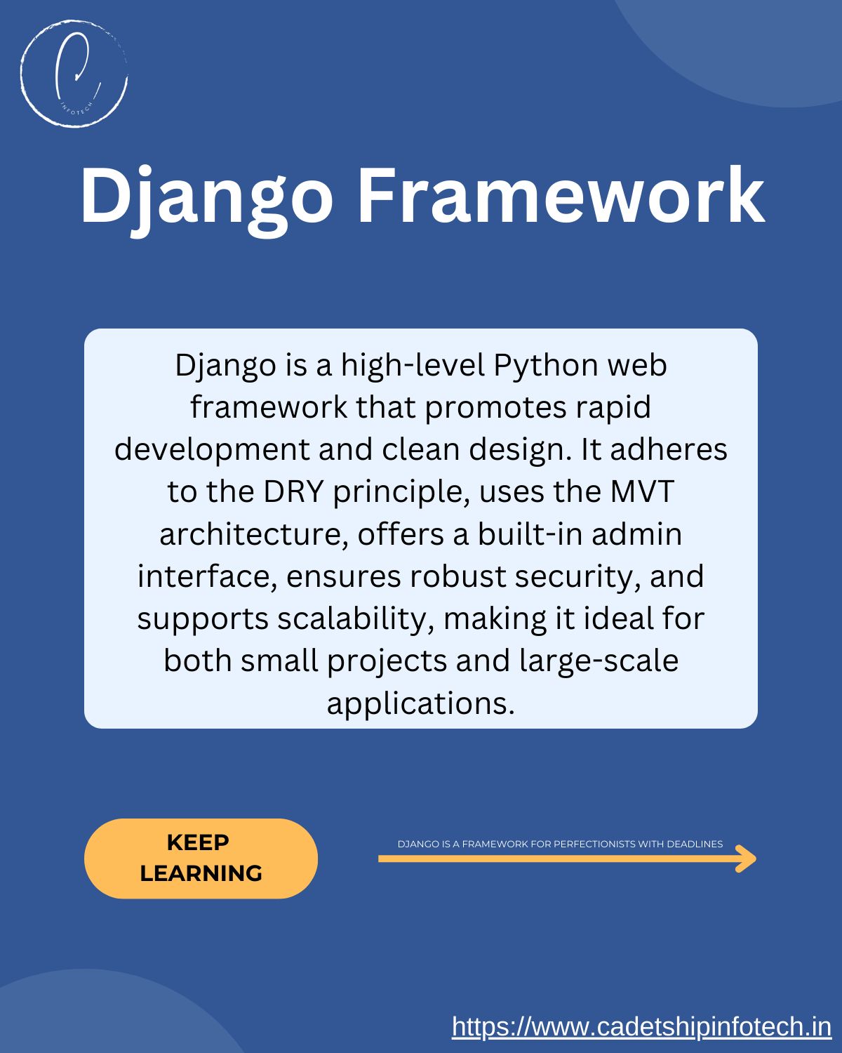 CADETSHIP INFOTECH on LinkedIn: #django #python #webdevelopment #coding ... CADETSHIP INFOTECH on LinkedIn: #django #python #webdevelopment #coding ...