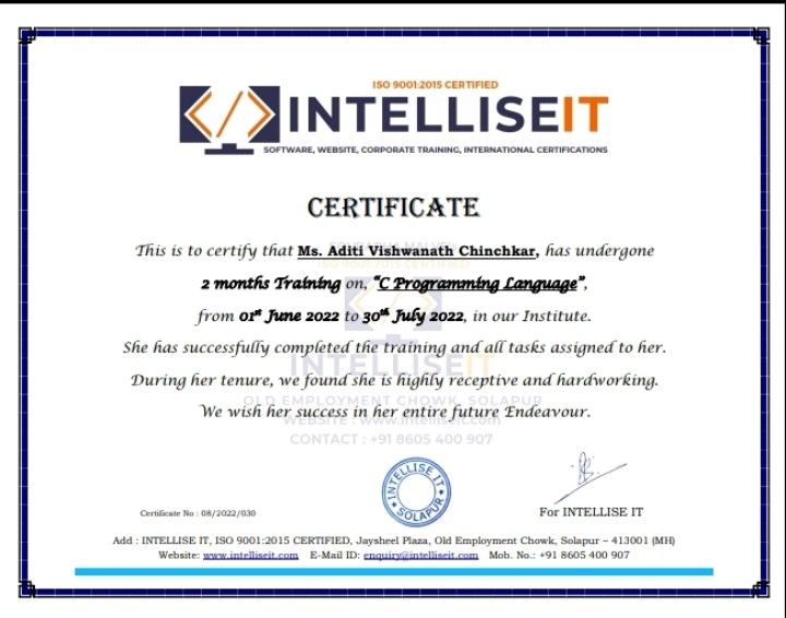 Aditi Chinchkar on LinkedIn: #cprogramming #programming #learning #coding Aditi Chinchkar on LinkedIn: #cprogramming #programming #learning #coding