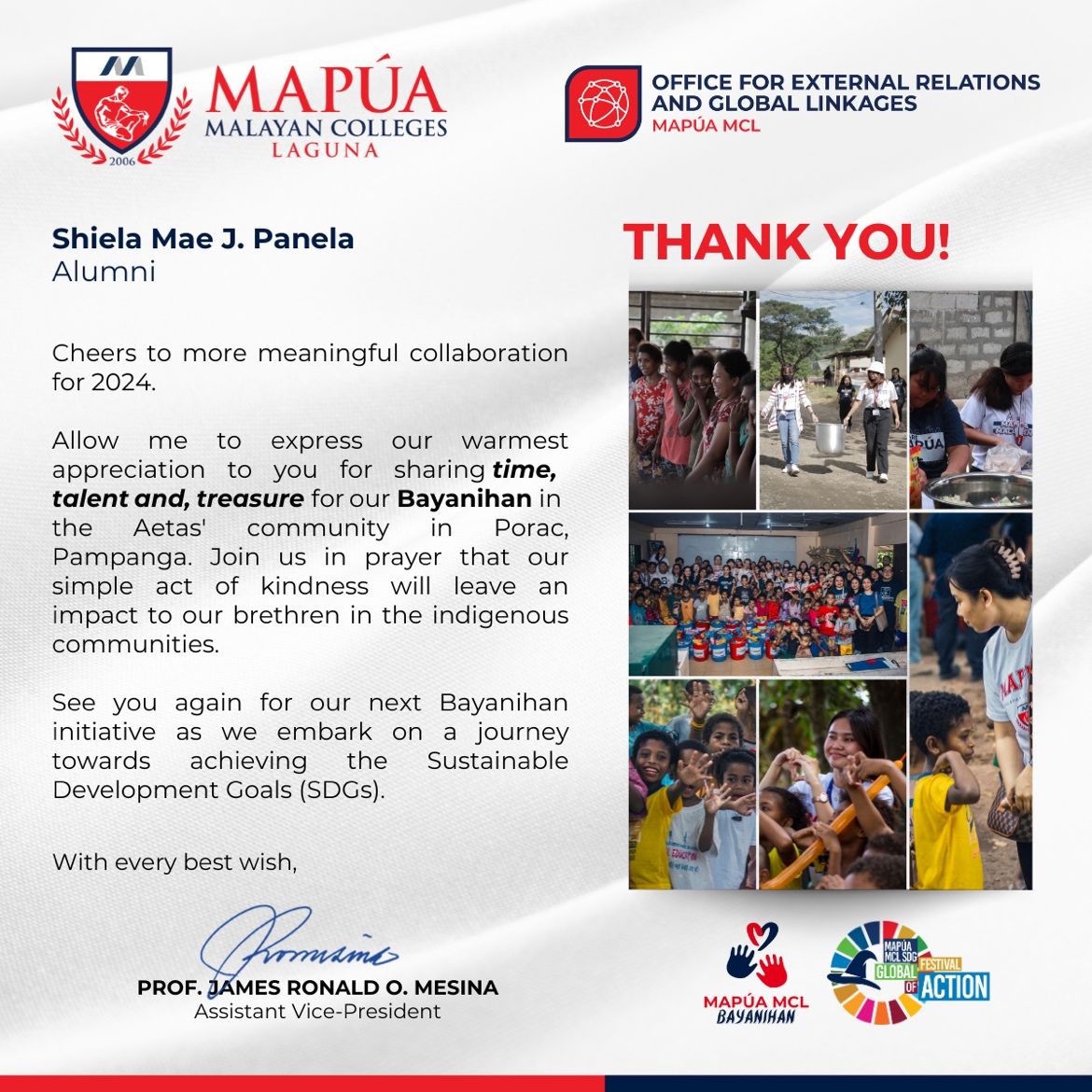 Shiela Mae Panela on LinkedIn: I was so lucky to be given the chance to ... Shiela Mae Panela on LinkedIn: I was so lucky to be given the chance to ...