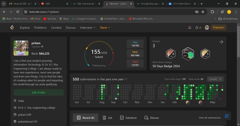 Pritam Kumar on LinkedIn: #leetcode #problemsolving #codingjourney # ... Pritam Kumar on LinkedIn: #leetcode #problemsolving #codingjourney # ...
