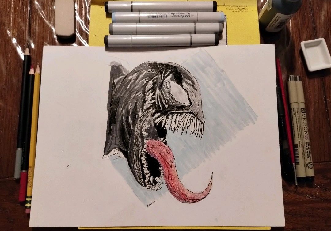 Charles Cozad on LinkedIn: Sunday art. Venom. Charles Cozad on LinkedIn: Sunday art. Venom.