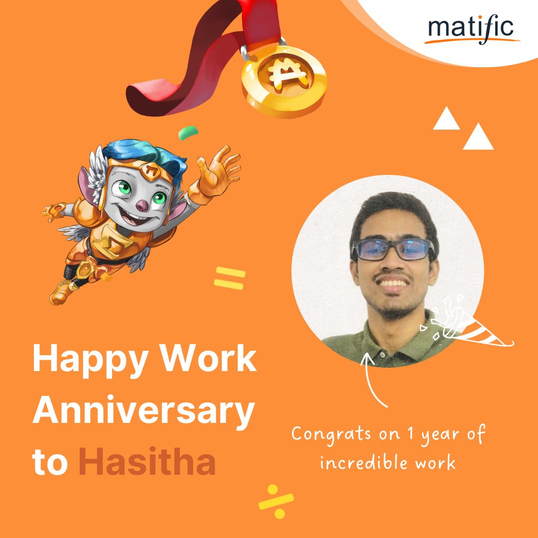 Matific - Sri Lanka on LinkedIn: π Happy work anniversary Hasitha ... Matific - Sri Lanka on LinkedIn: π Happy work anniversary Hasitha ...