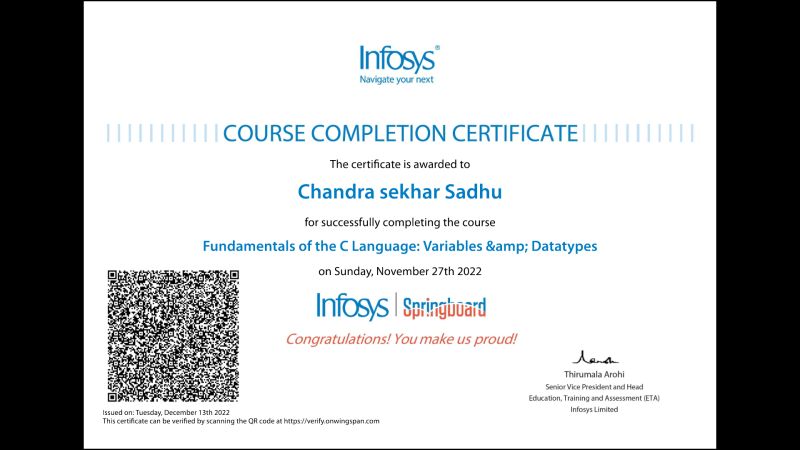 Sadhu Chandra Sekhar on LinkedIn: Sadhu Chandra Sekhar on LinkedIn: