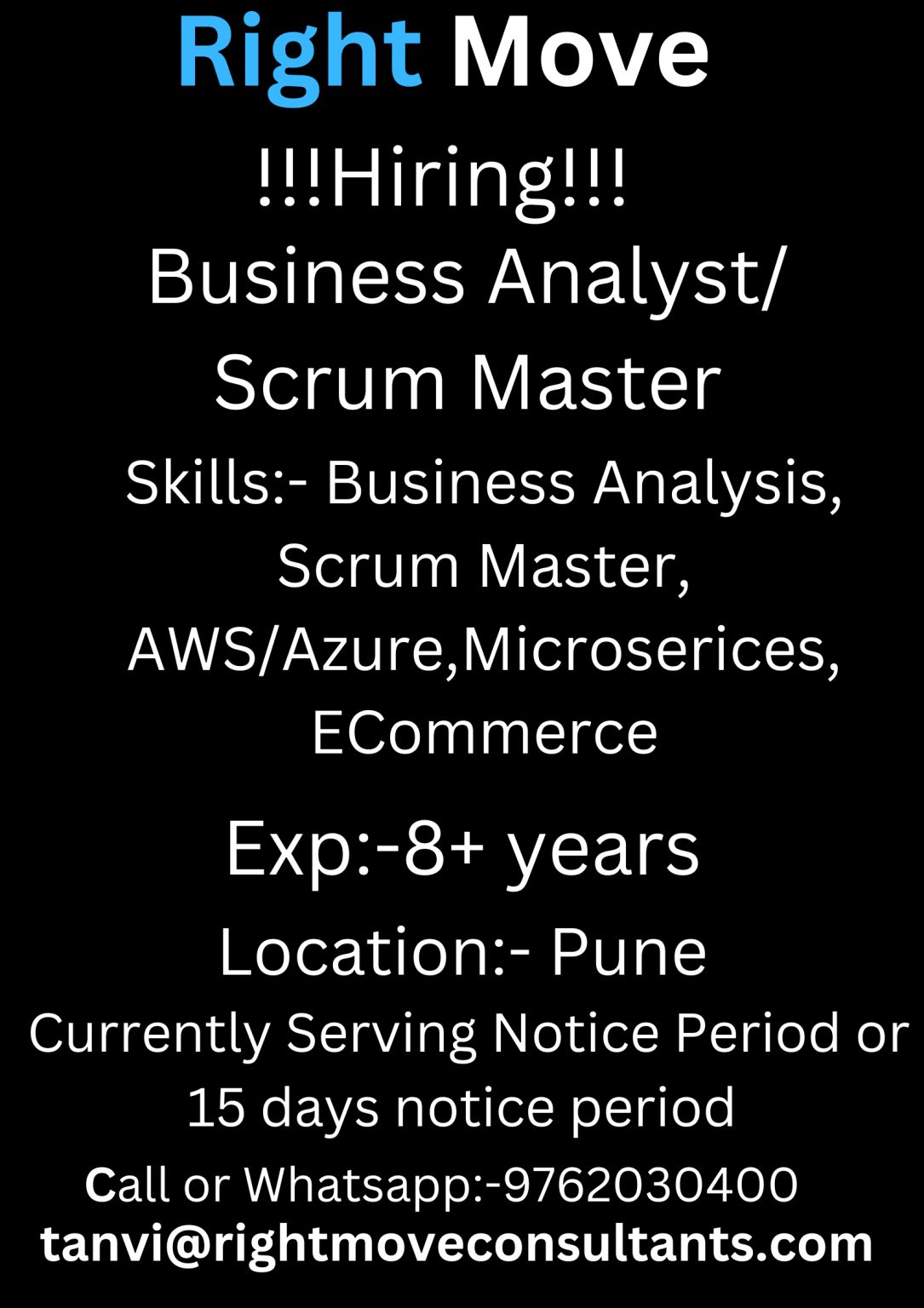 Tanvi P on LinkedIn: #businessanalyst #businessanalysis #scrummaster # ... Tanvi P on LinkedIn: #businessanalyst #businessanalysis #scrummaster # ...