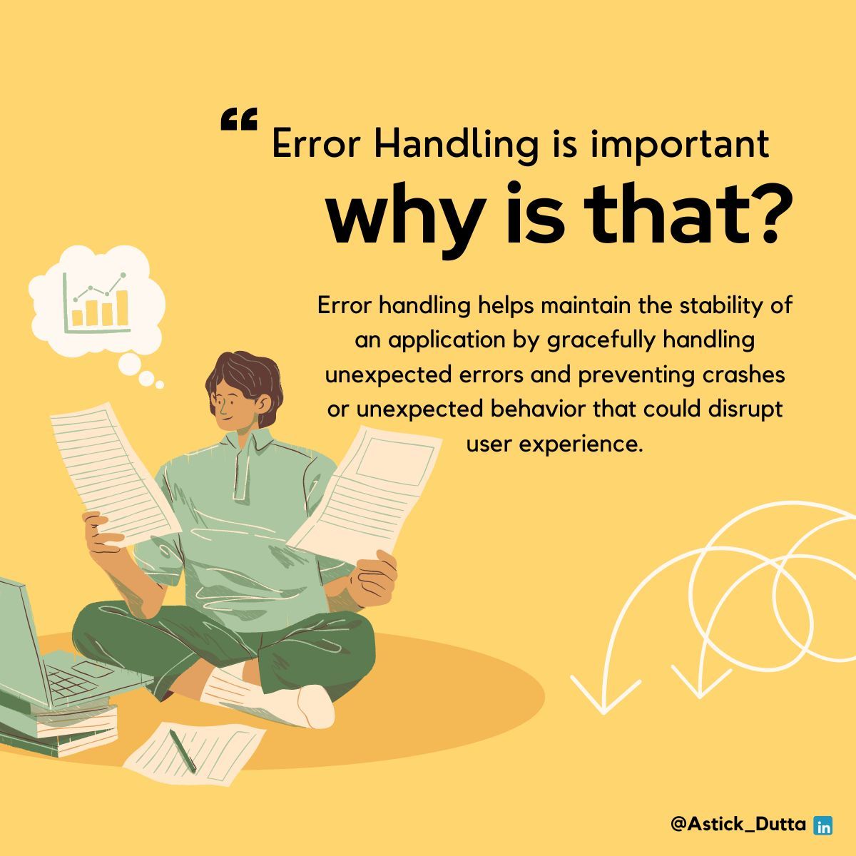 Astick Dutta on LinkedIn: #nodejs #errorhandling #codingbestpractices # ... Astick Dutta on LinkedIn: #nodejs #errorhandling #codingbestpractices # ...