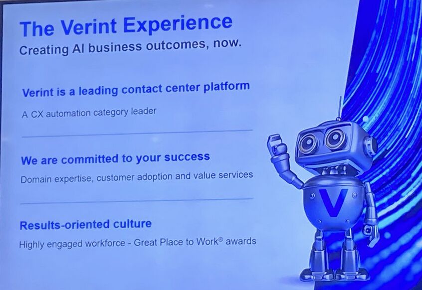 Blair Pleasant on LinkedIn: #cx #ai #cx #wfo #wem #verintanalystdays Blair Pleasant on LinkedIn: #cx #ai #cx #wfo #wem #verintanalystdays
