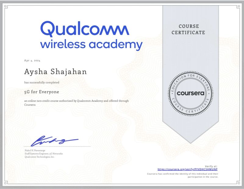 Aysha Shajahan on LinkedIn: I am happy to announce that I have ... Aysha Shajahan on LinkedIn: I am happy to announce that I have ...