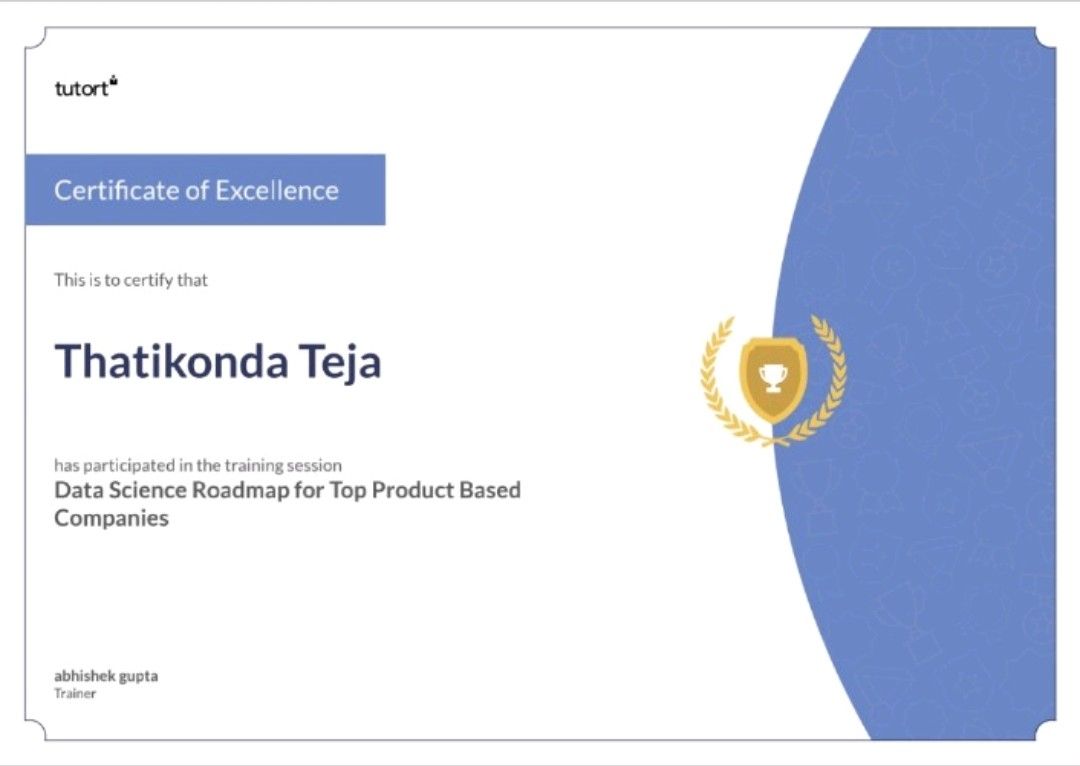 Teja Thatikonda posted on LinkedIn Teja Thatikonda posted on LinkedIn